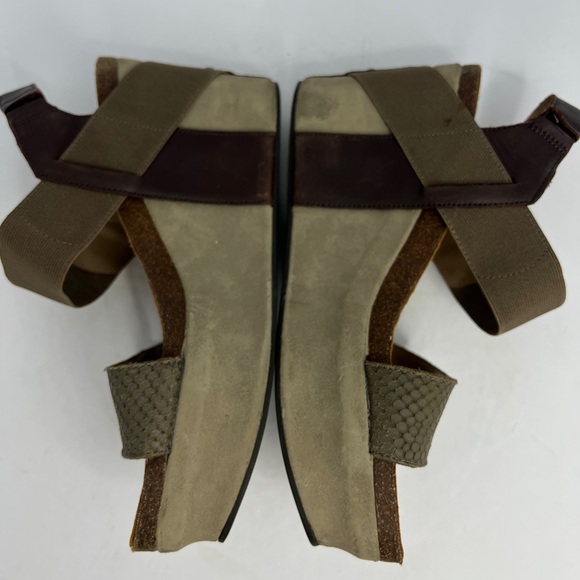 OTBT | Shoes | Otbt Bushnell Wedge Sling Back Sandal Size 75 | Poshmark